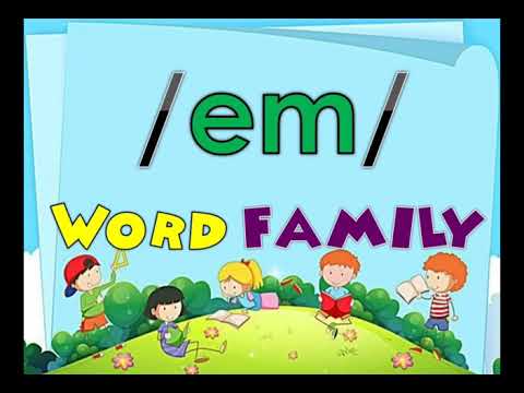 CVC -em Word Family