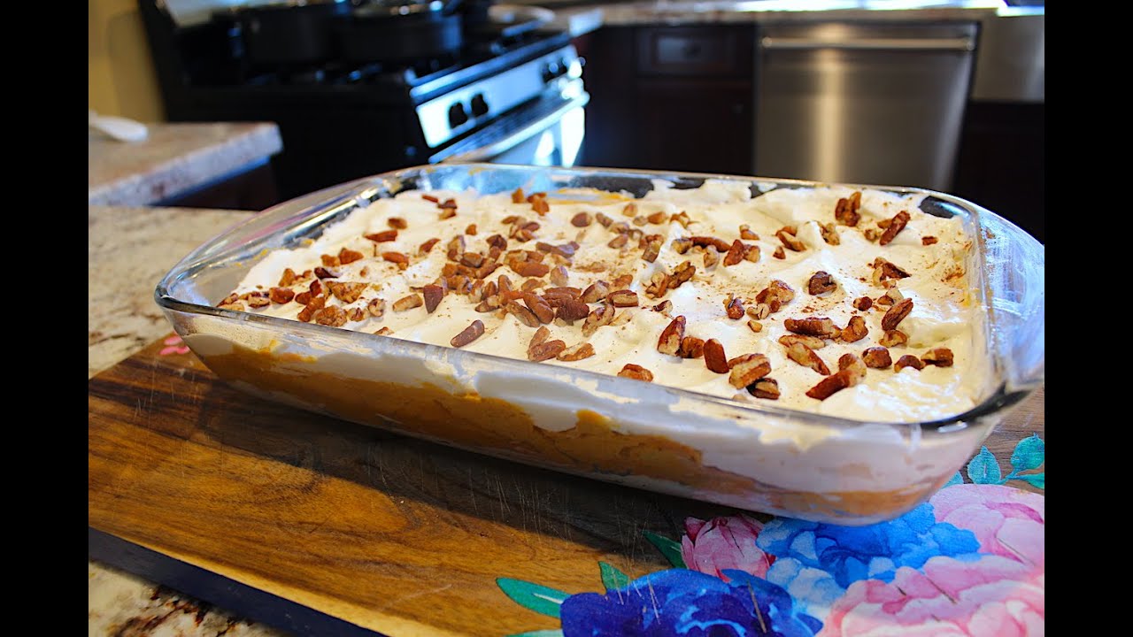 4 Layer Pumpkin Delight Dessert