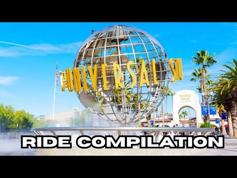 Universal Studios Hollywood - Ride POVs - 2024 Compilation | 4K 60FPS