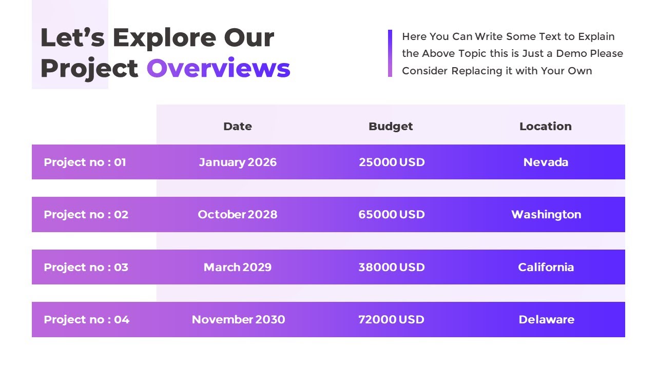 Free Feature Comparison Chart or Table for PowerPoint