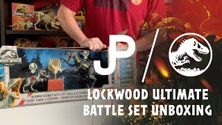 Jurassic World Lockwood Ultimate Battle Set 4K Unboxing / collectjurassic.com