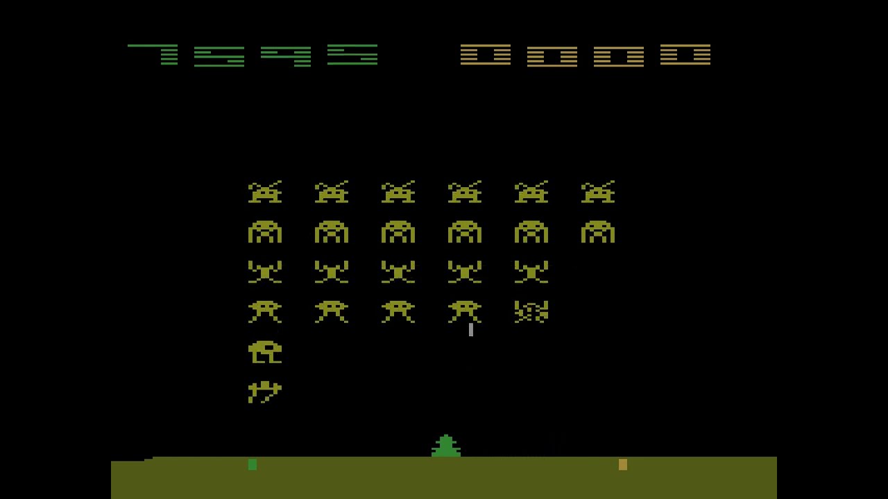 [Longplay] Atari 2600 - Space Invaders - 9999 Points