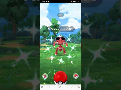 Shiny Genesect in Pokémon Go!✨️ #2025 #pokémon #pokemongo #shinypokemon #mobilegame #genesect