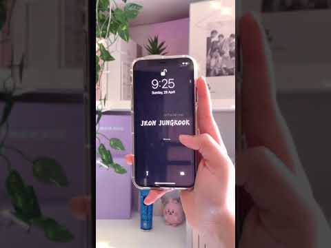Jungkook live wallpaper on my Iphoneπ | BTS live wallpaper |