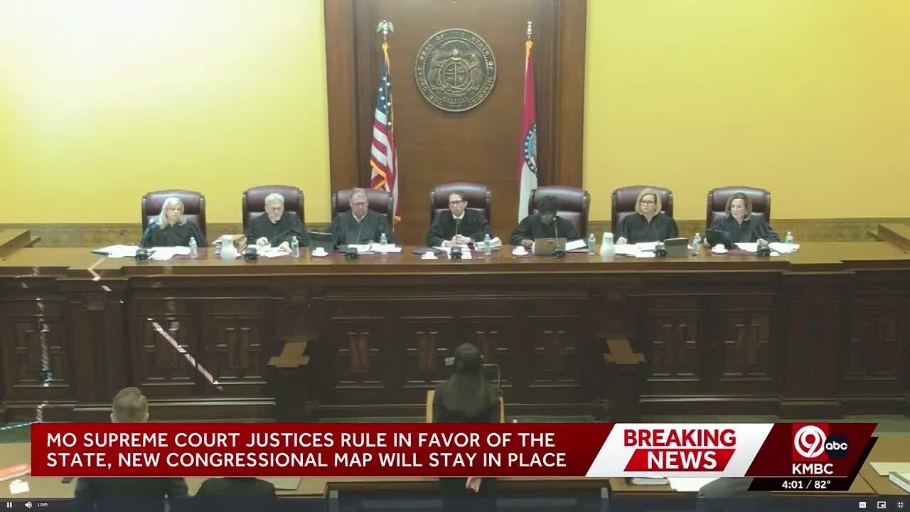 New congressional map stays in effect following rulings by Missouri Supreme Court