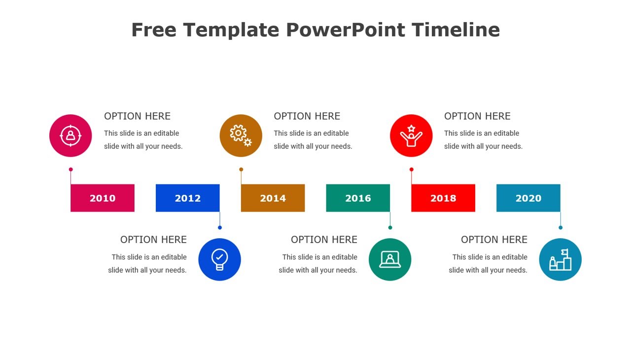 Create a Stunning 6-Step Timeline Process in PowerPoint | Easy Tutorial #slideegg