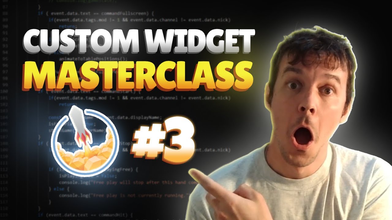 StreamElements Custom Widget MasterClass 03: Animation!