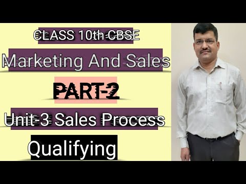 Qualifying or Selecting the Prospects - 2 Video Lecture - Class 10
