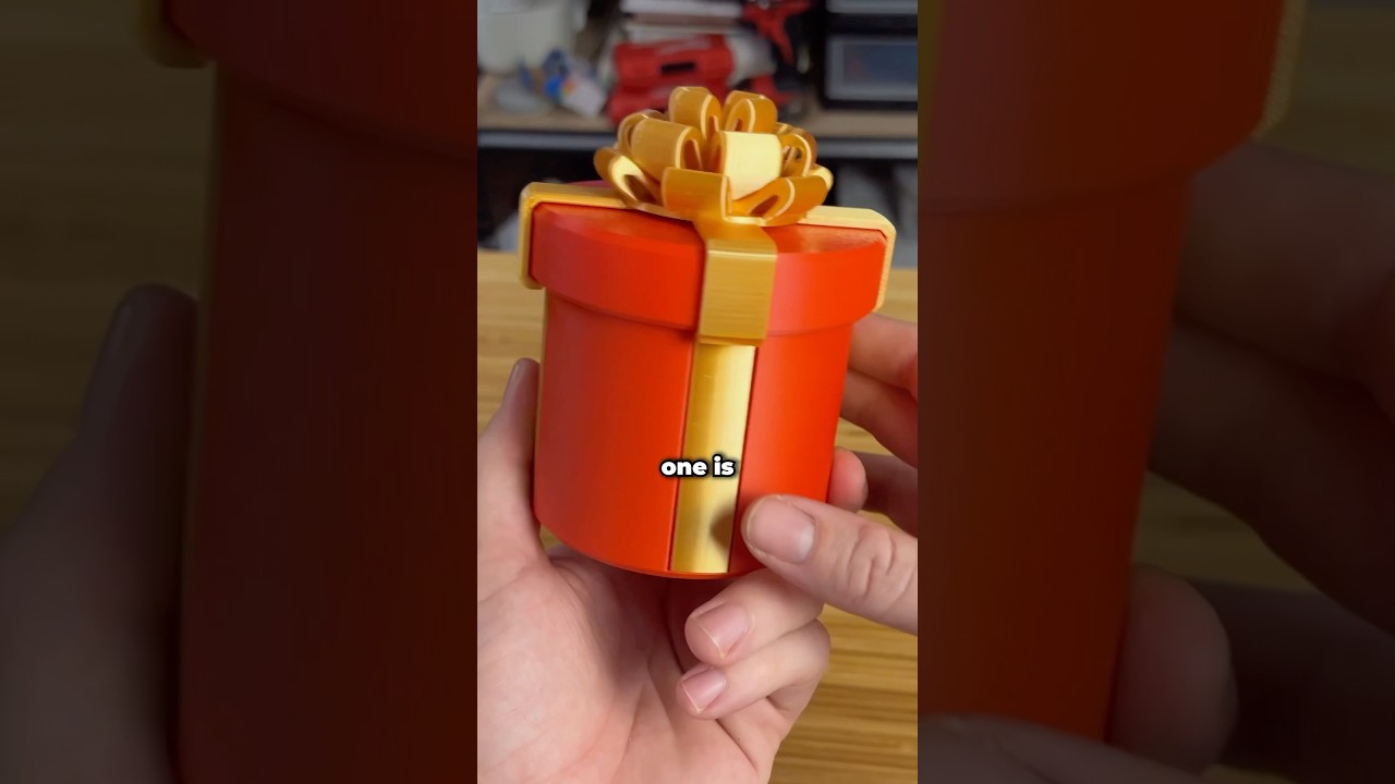 This thing may be more of a fidget toy than a gift box 🤷‍♂️ #prankgift #3dmodeling #fusion360