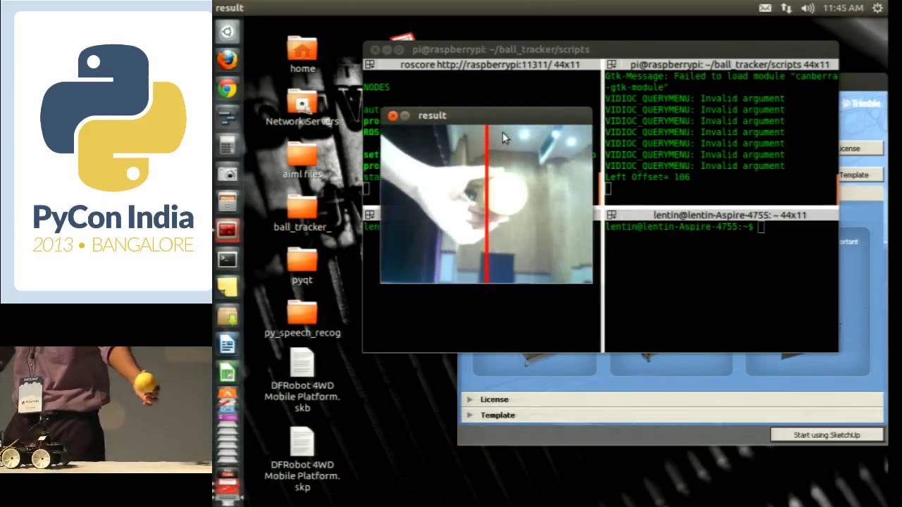 Applications of Python in Robotics - Lentin Joseph