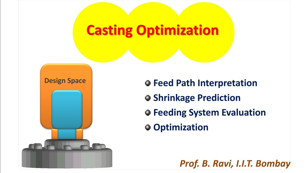 Casting Design and Simulation | Lesson 32 | Prof. B. Ravi