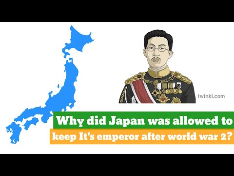 why Japan was allowed to keep It's emperor after ww2? Japan after World war 2. History of Japan