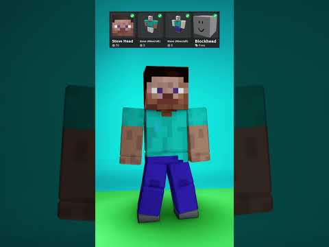 Making Roblox Minecraft Steve Outfit Idea 🧱