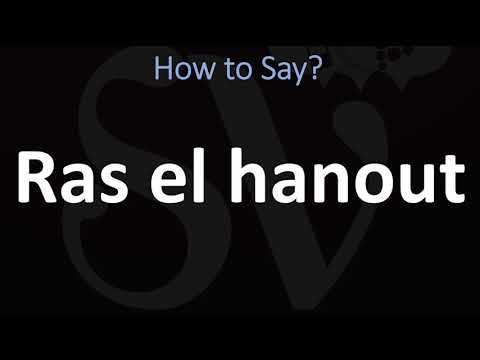 How to Pronounce Ras el hanout? (CORRECTLY)