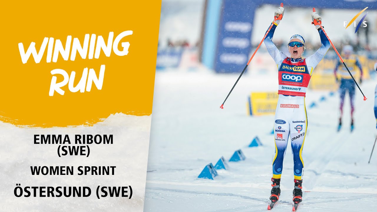 FIS | Back-to-back Sprint wins for Emma Ribom | FIS Cross Country World ...