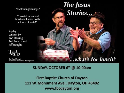 October 6, 2024 - World Communion Sunday - Ted & Co. - "Jesus Stories"