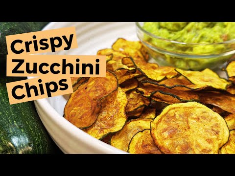 S3Ep14: Crispy Zucchini Chips - Vegan - Low Carb Snack #abiyahbina #zucchini #vegan