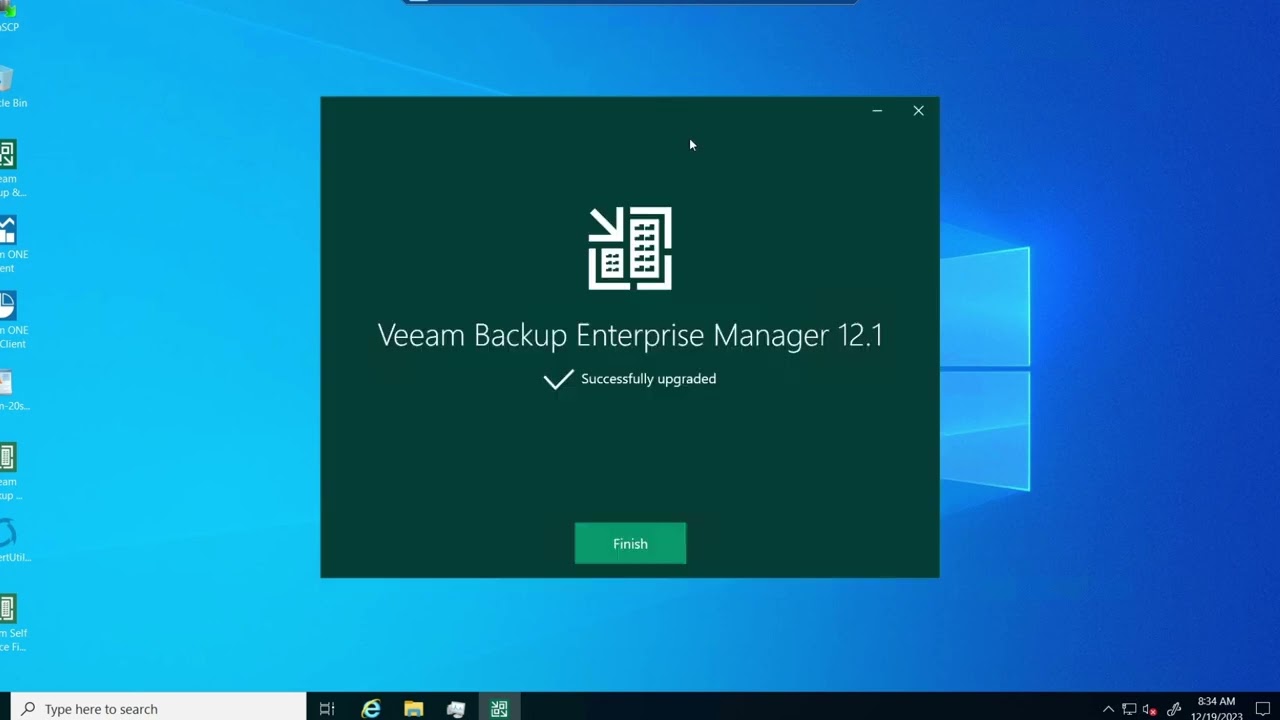 how to update / patch Veeam Enterprise Manager & Backup and Replication 12 to Veeam 12.1 Walkthrough
