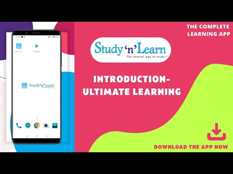 Studynlearn- The Learning App | Class KG-10 | CBSE Approved