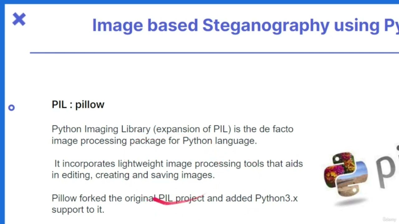 122   Project 120 Image based steganography Using Python and pillows