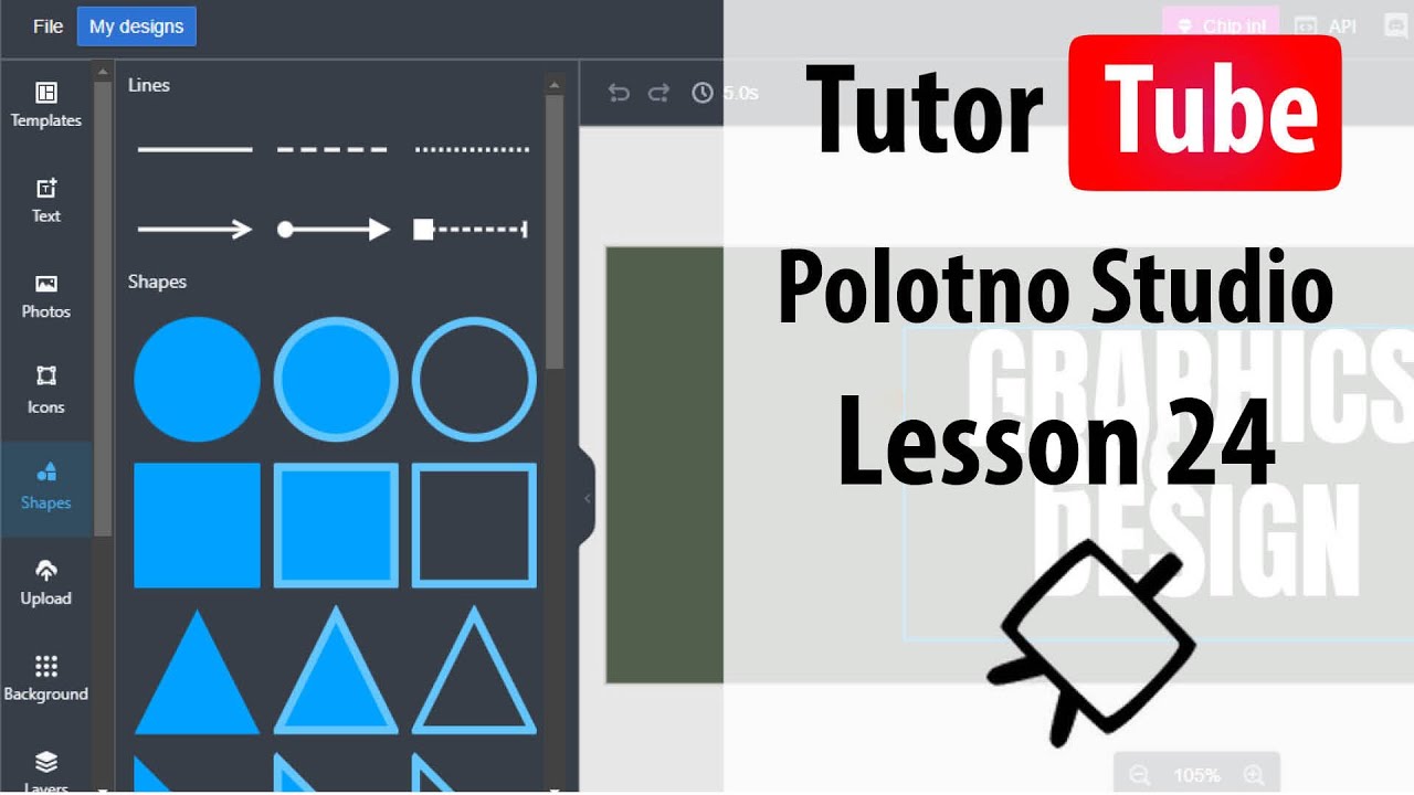 Polotno Studio - Lesson 24 - Uploading your Own Contents