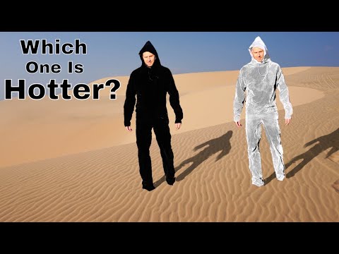 How Hot Are The World’s Darkest Clothes?