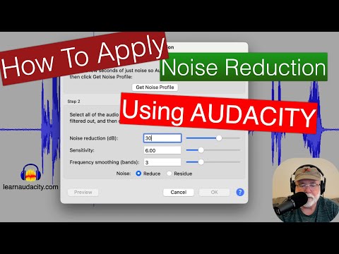 How To Apply Noise Reduction in Audacity