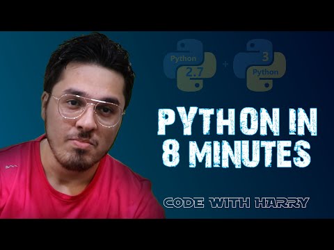 Python in 8 Minutes (in Hindi) ????