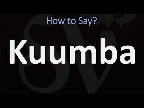 How to Pronounce Kuumba? (CORRECTLY)