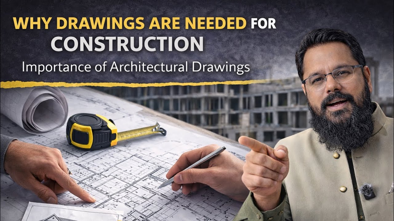 Why Drawings are needed for Construction | Importance of Architectural Drawings