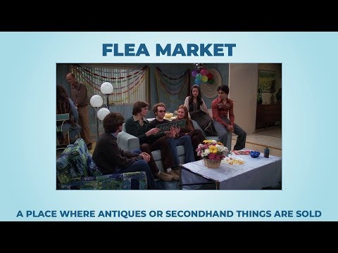 Flea market (long version) - Learn English with phrases from TV series - AsEasyAsPIE