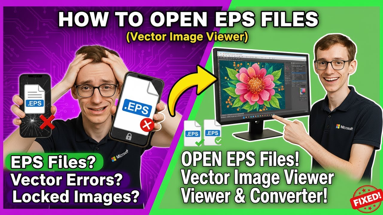 How to Open EPS Files (Vector Image Viewer)