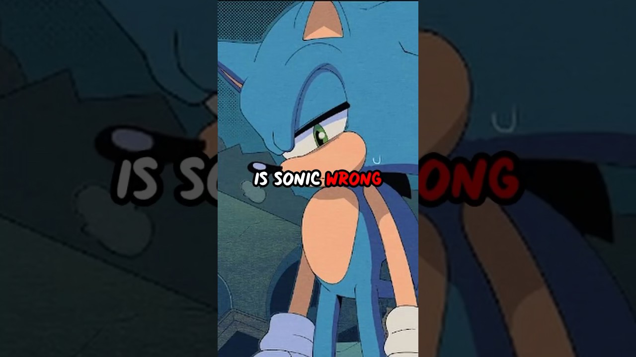 Is Sonic Wrong? #sonicthehedgehog #sonicidw