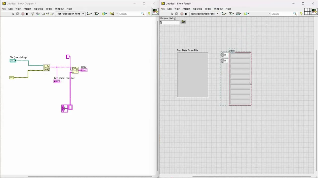 Read Text File & Convert to Array in LabVIEW (Easy Method)