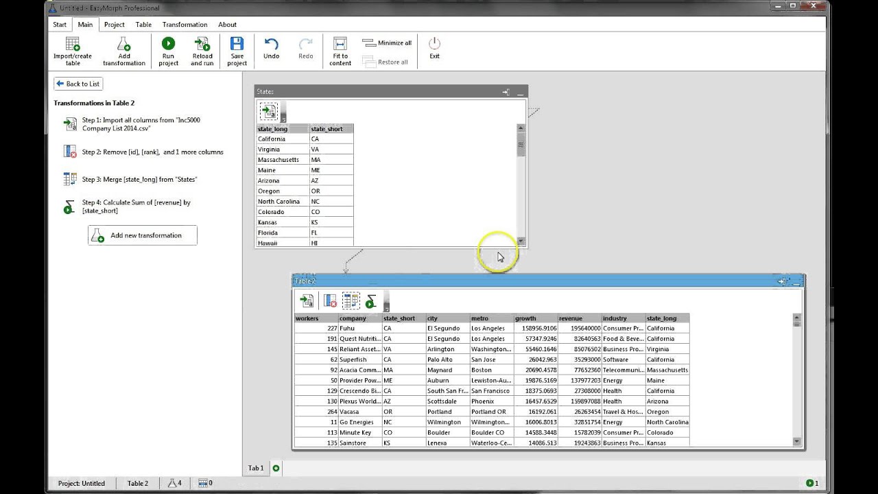 Getting Started with EasyMorph 2 2