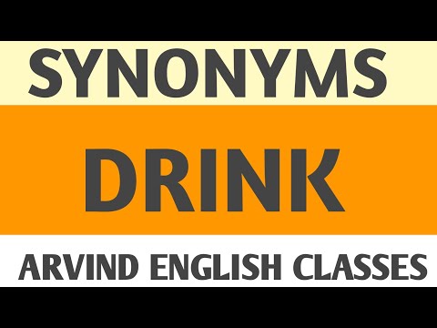 Synonyms of Drink in English || Synonyms || Arvind English classes || #shorts #synonyms #ytshorts