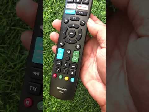 Điều khiển tivi sharp RNF01 loại dài có internet thông minh giá 160k lh mua Liên hệ mua 0988992419