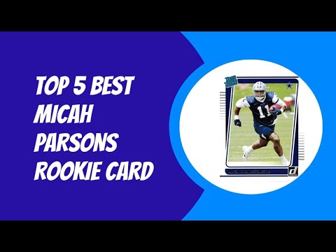 TOP 5 BEST MIACAH PARSONS ROOKIE CARD 2023