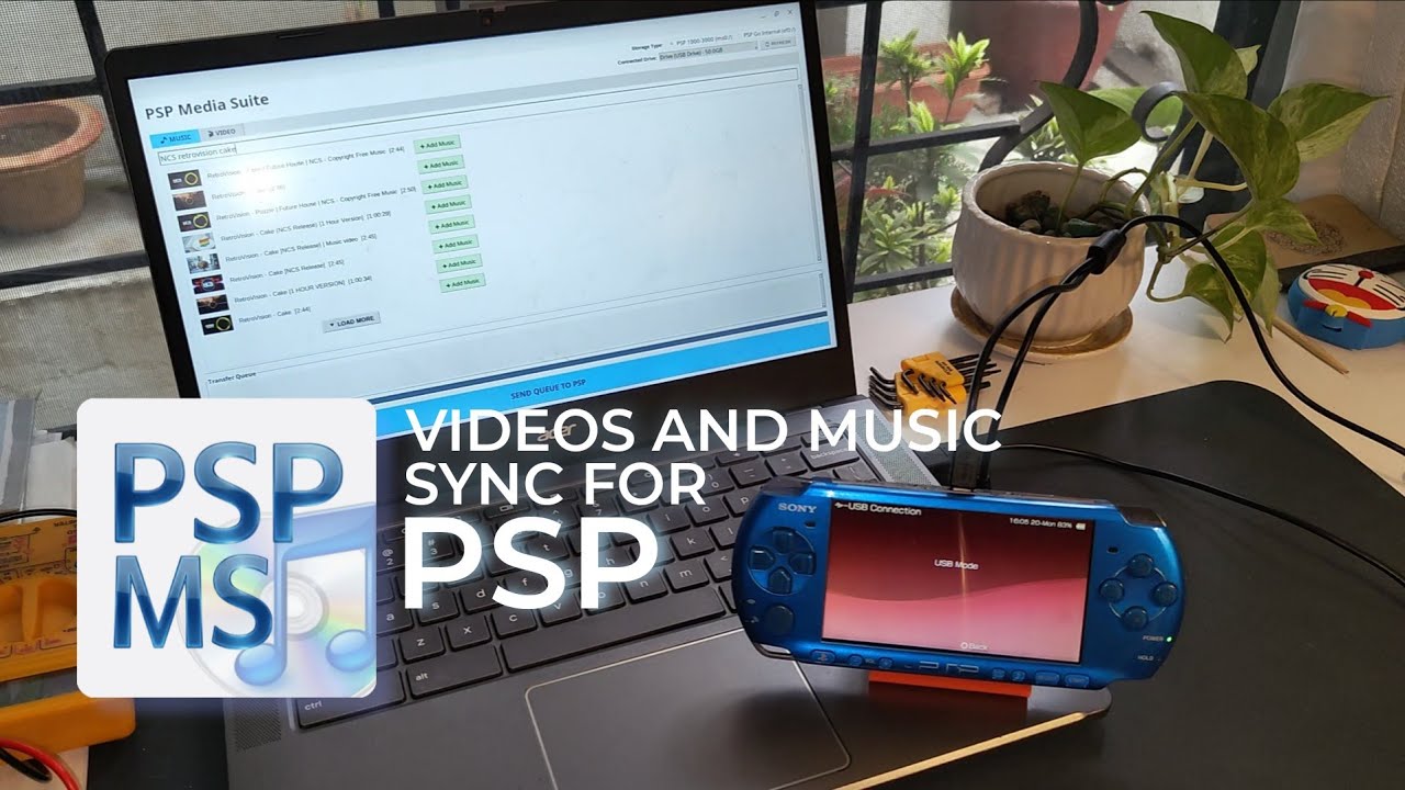 PSP Media Suite - 2026's EASY way add Music and Videos to your PSP