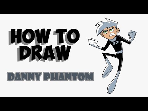 How To Draw Danny Phantom Step by Step – I'm Youtuber – Follow my ...