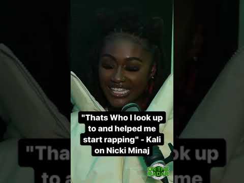 Kali Praises Nicki Minaj, Names Her As An Insperation