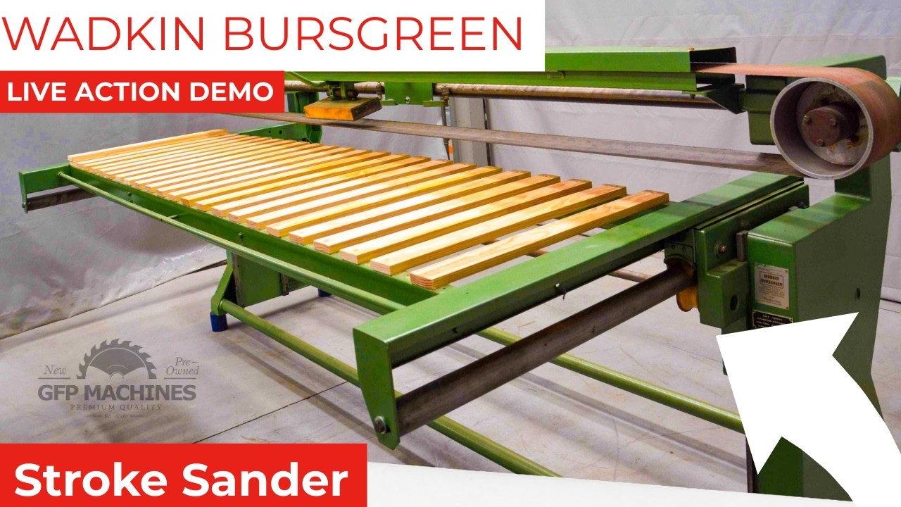WADKIN BURSGREEN Stroke Sander READY FOR YOU!