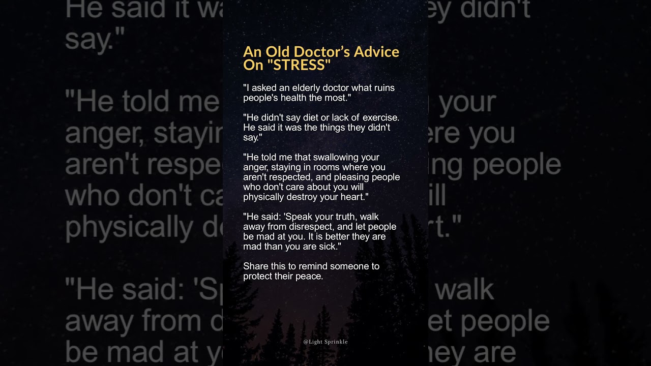 This Doctor’s Advice on Stress Will Change How You Live #amazingfacts #psychology #shorts #facts
