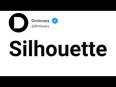 Silhouette Meaning In English