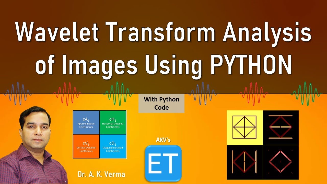Wavelet Transform Analysis of Images using Python