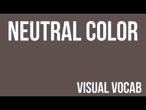 Neutral Color defined - From Goodbye-Art Academy