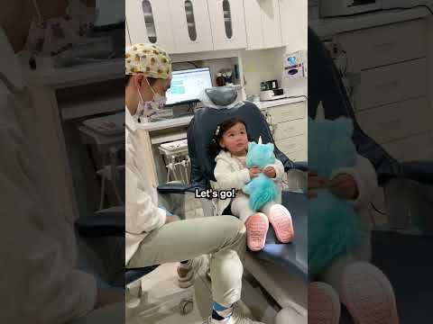 Polite & highly observant lil queen 👀👀😂 [Pediatric Dentist]