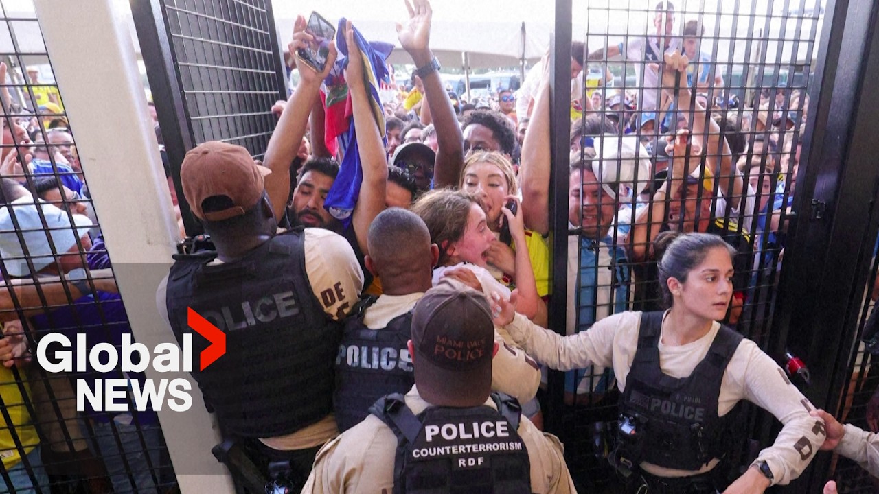 COPA AMERICA Chaos At Hard Rock Stadium In Miami: Police Chiefs Discuss ...