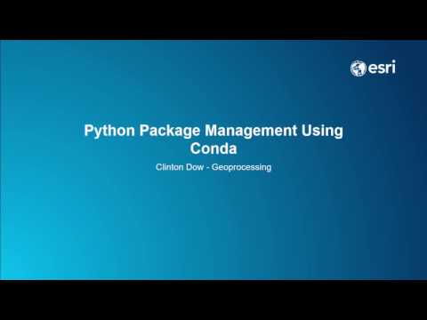 Python Package Management Using Conda