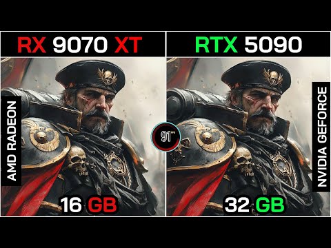 RX 9070 XT VS RTX 5090 + Ryzenâ„¢ 7 9800X3D : TEST IN 20 GAMES